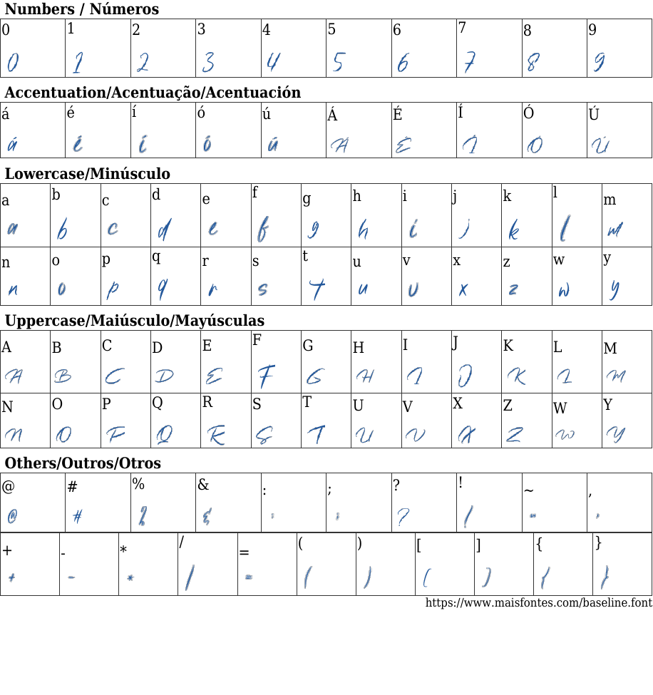Baseline: Download Free Font | MaisFontes