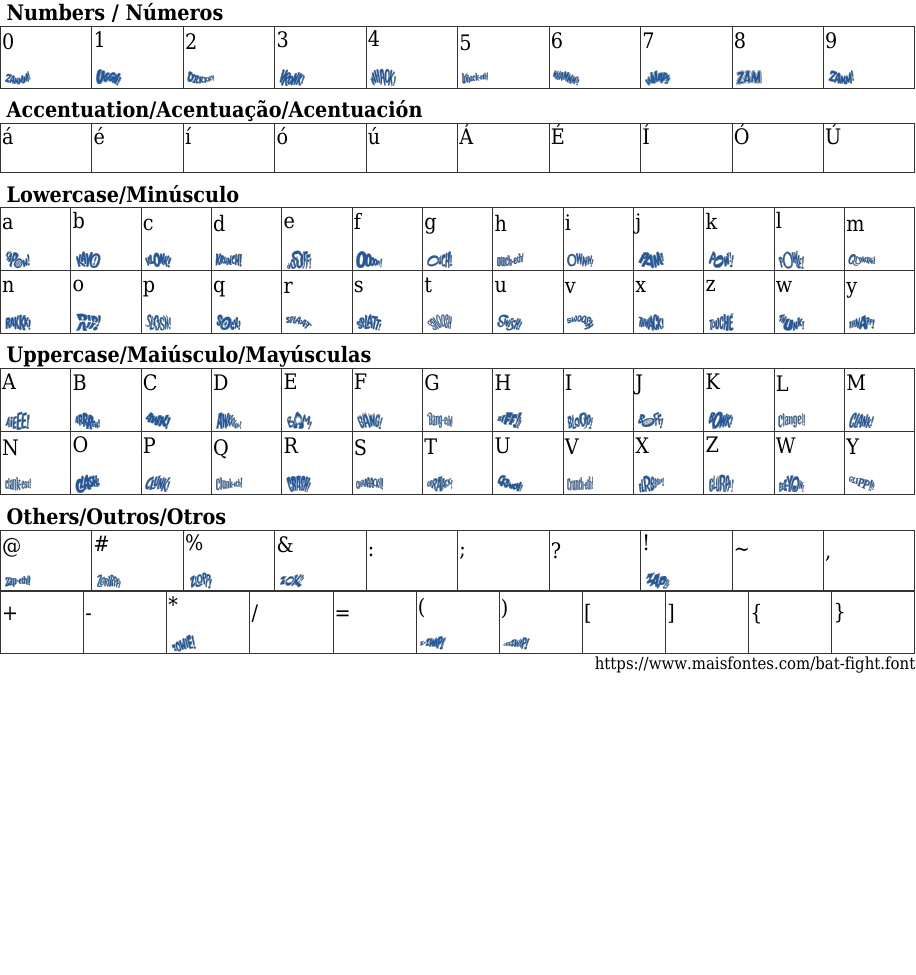 Bat Fight: Baixar Fonte Grátis | MaisFontes