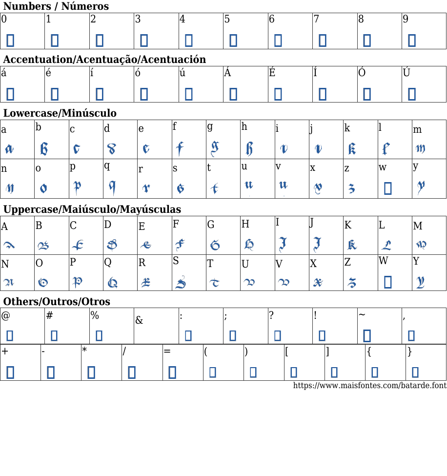 Batarde: Free Font Download | MaisFontes