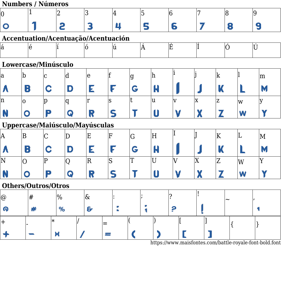 BATTLE ROYALE FONT Bold: Baixar Fonte Grátis | MaisFontes
