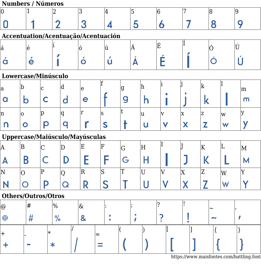 Battling Font: Free Download | MaisFontes