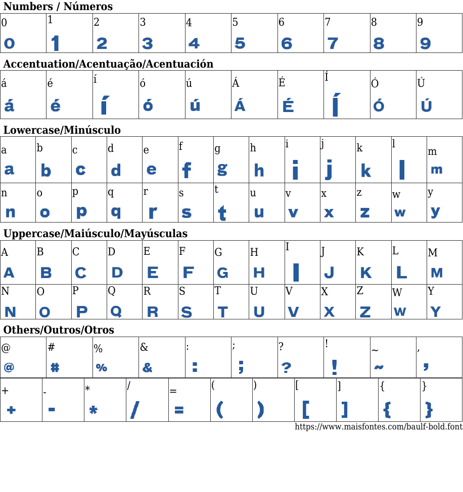 Bau LF Bold: Download Free Font | MaisFontes