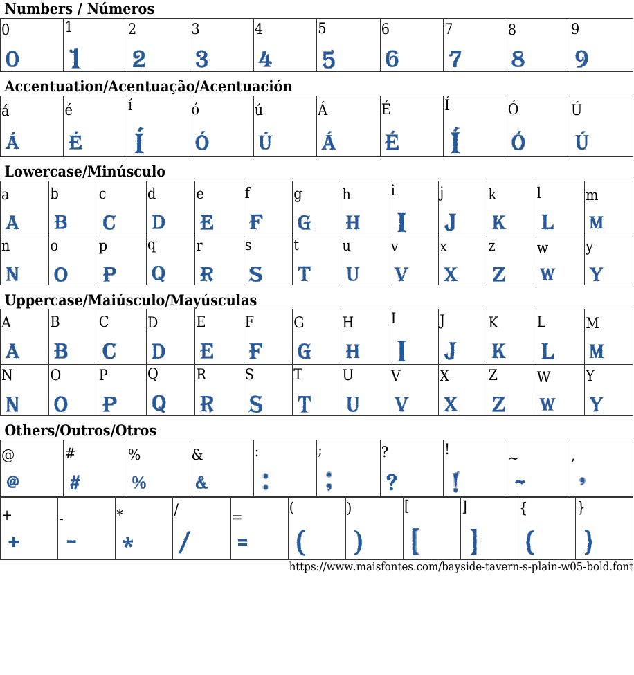 Bayside Tavern S Plain W05 Bold: Free Font Download | MaisFontes