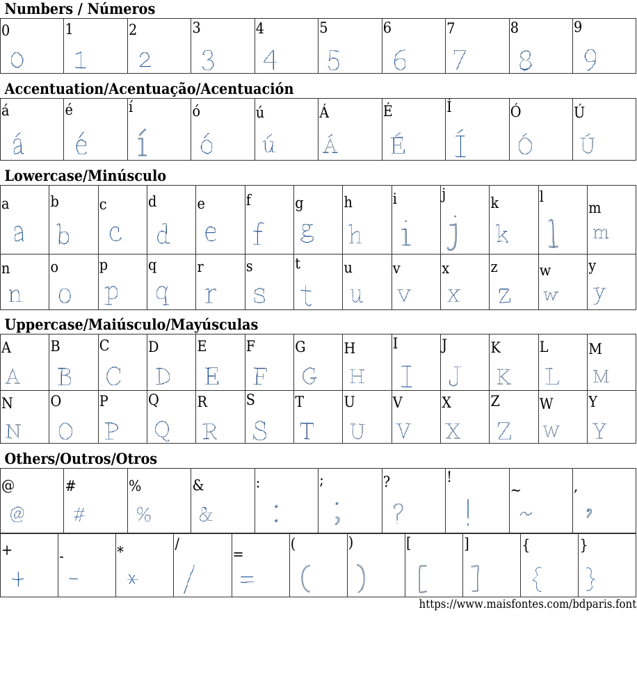 BD Paris: Baixar Fonte Grátis | MaisFontes