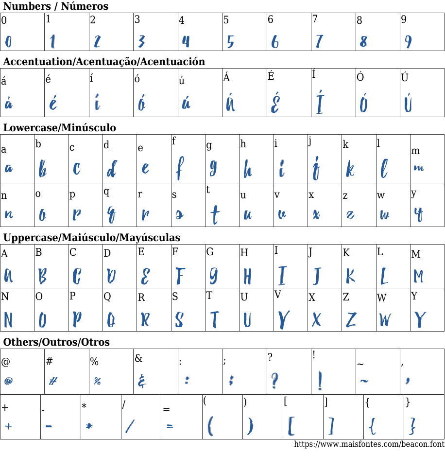 Beacon: Free Font Download | MaisFontes