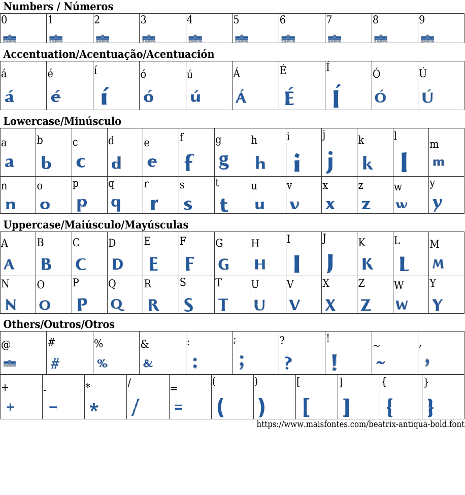 Beatrix Antiqua Bold Font: Free Download | MaisFontes