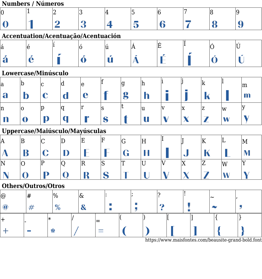 Beausite Grand Bold Font: Free Download | MaisFontes