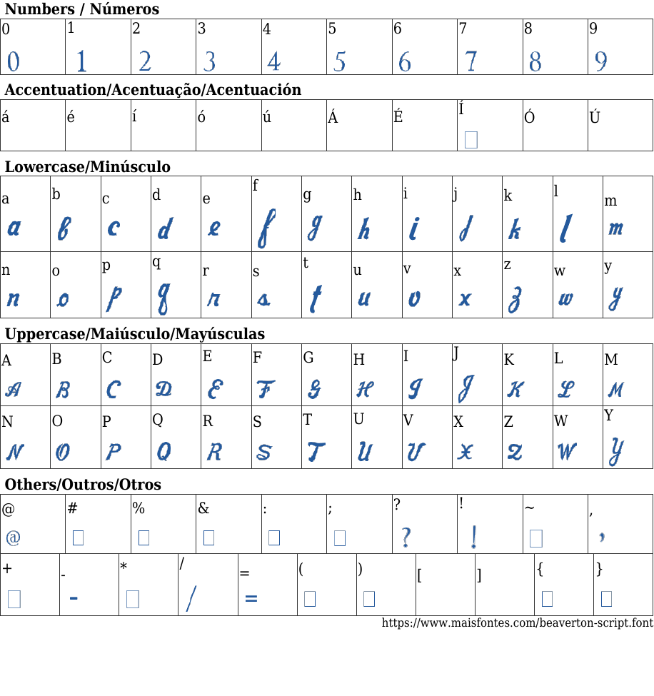 Beaverton Script: Free Font Download | MaisFontes