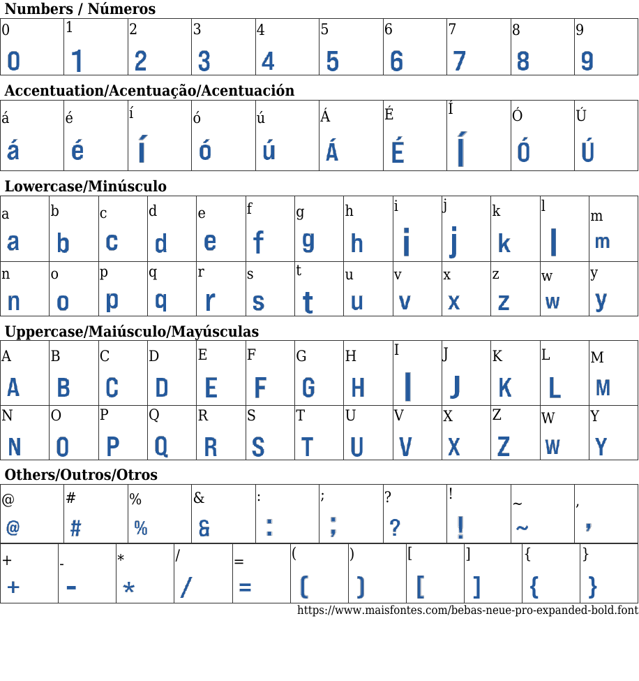 Bebas Neue Pro Expanded Bold: Download Free Font | MaisFontes