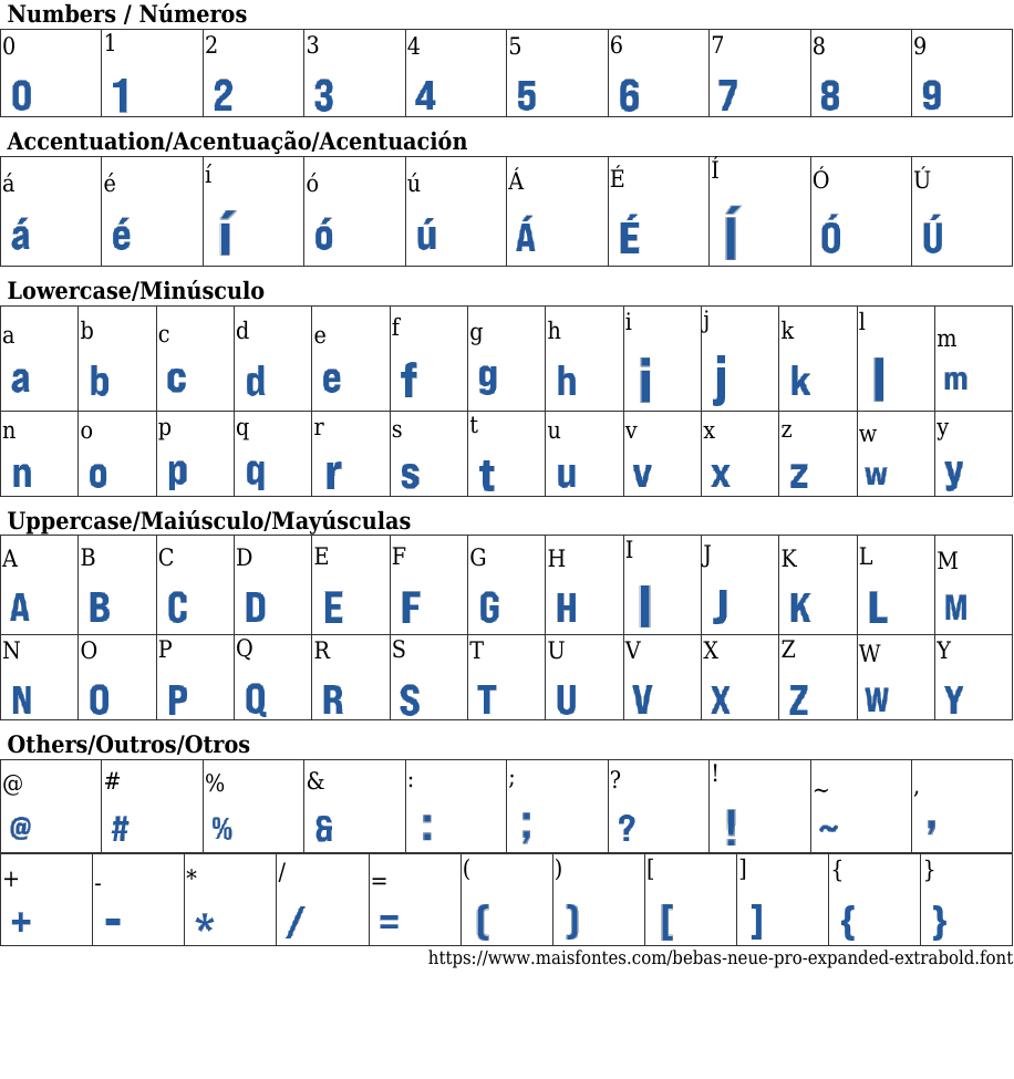 Bebas Neue Pro Expanded ExtraBold: Download Free Font | MaisFontes