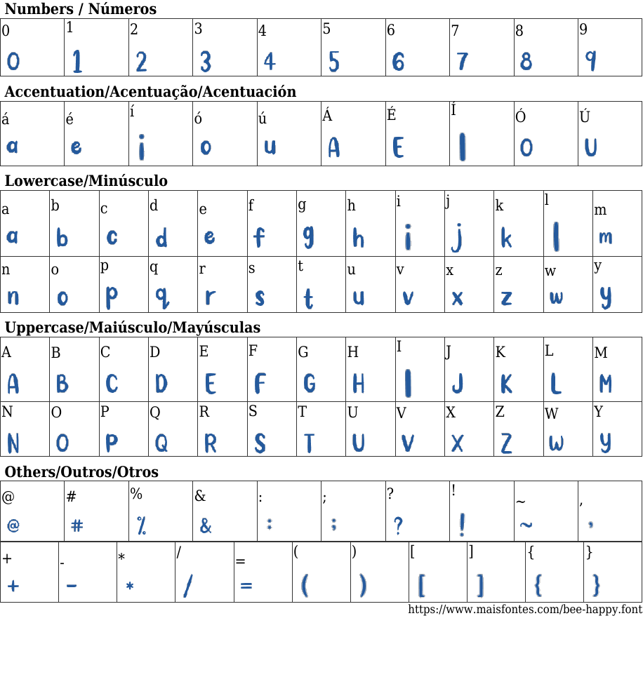 Bee Happy: Free Font Download | MaisFontes