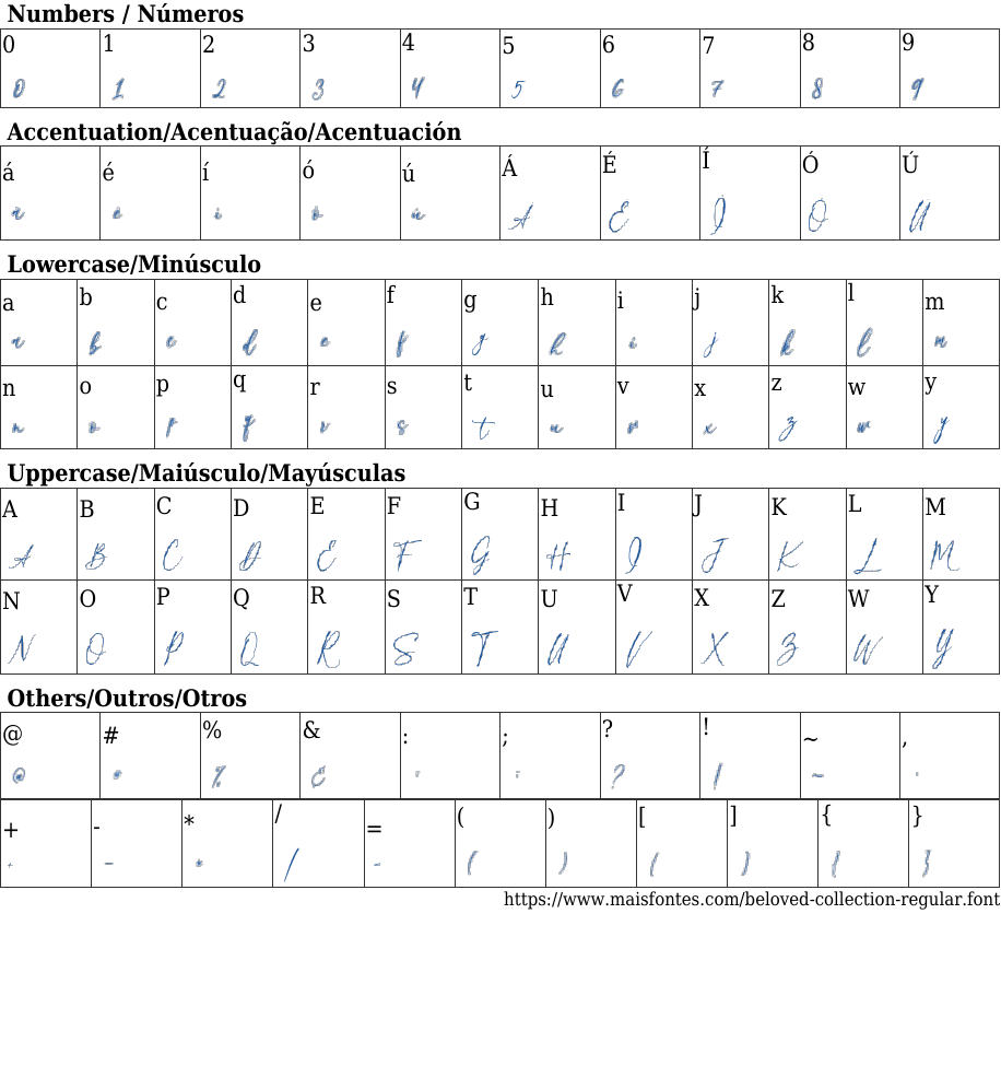 Beloved Collection Regular: Free Font Download | MaisFontes