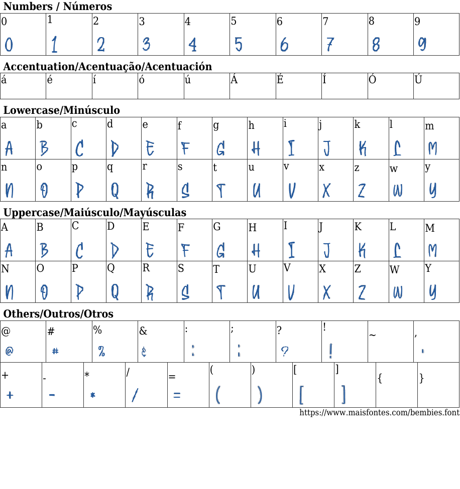 Bembies: Baixar Fonte Grátis | MaisFontes