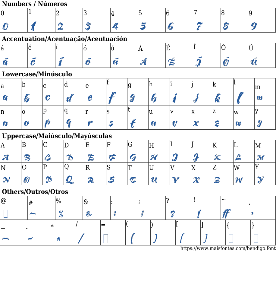 Bendigo: Free Font Download | MaisFontes