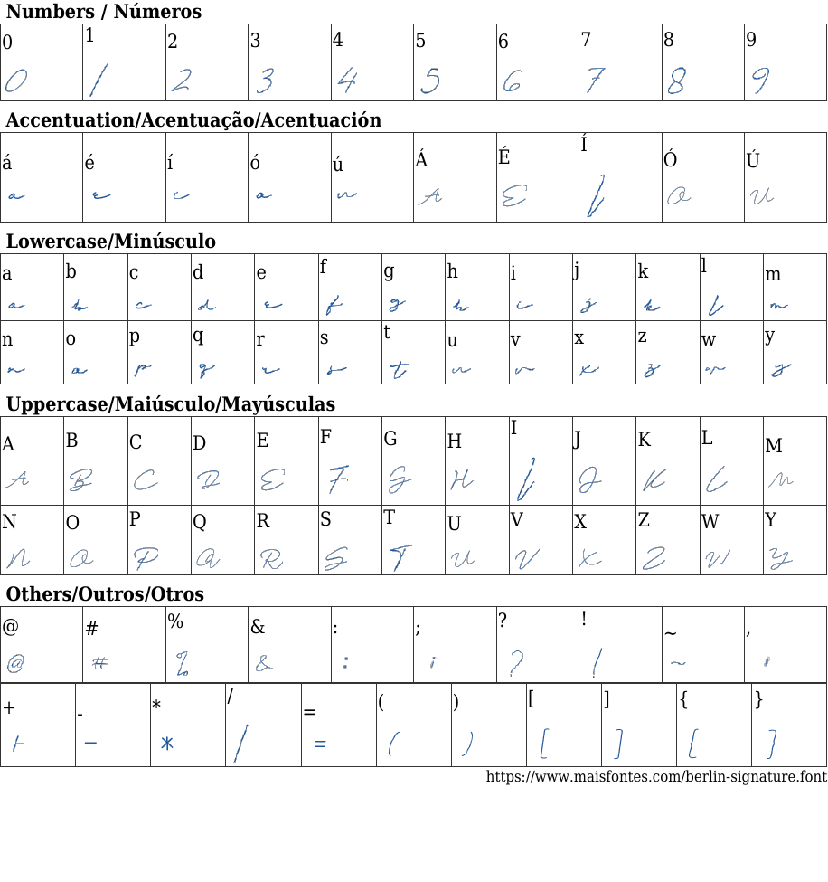 Berlin Signature: Free Font Download | MaisFontes