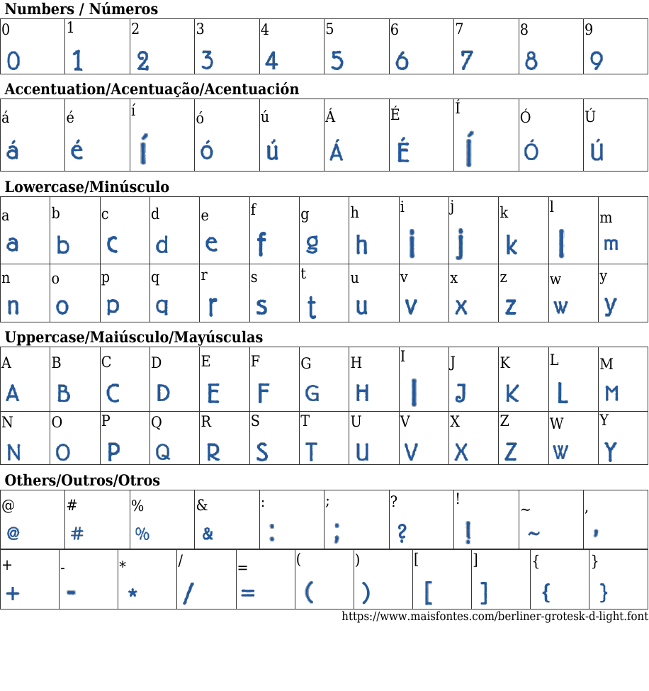 Berliner Grotesk Demi Light: Free Font Download | MaisFontes