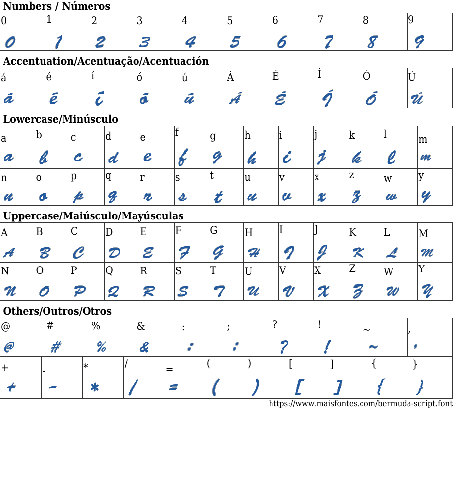 Bermuda Script: Free Font Download | MaisFontes