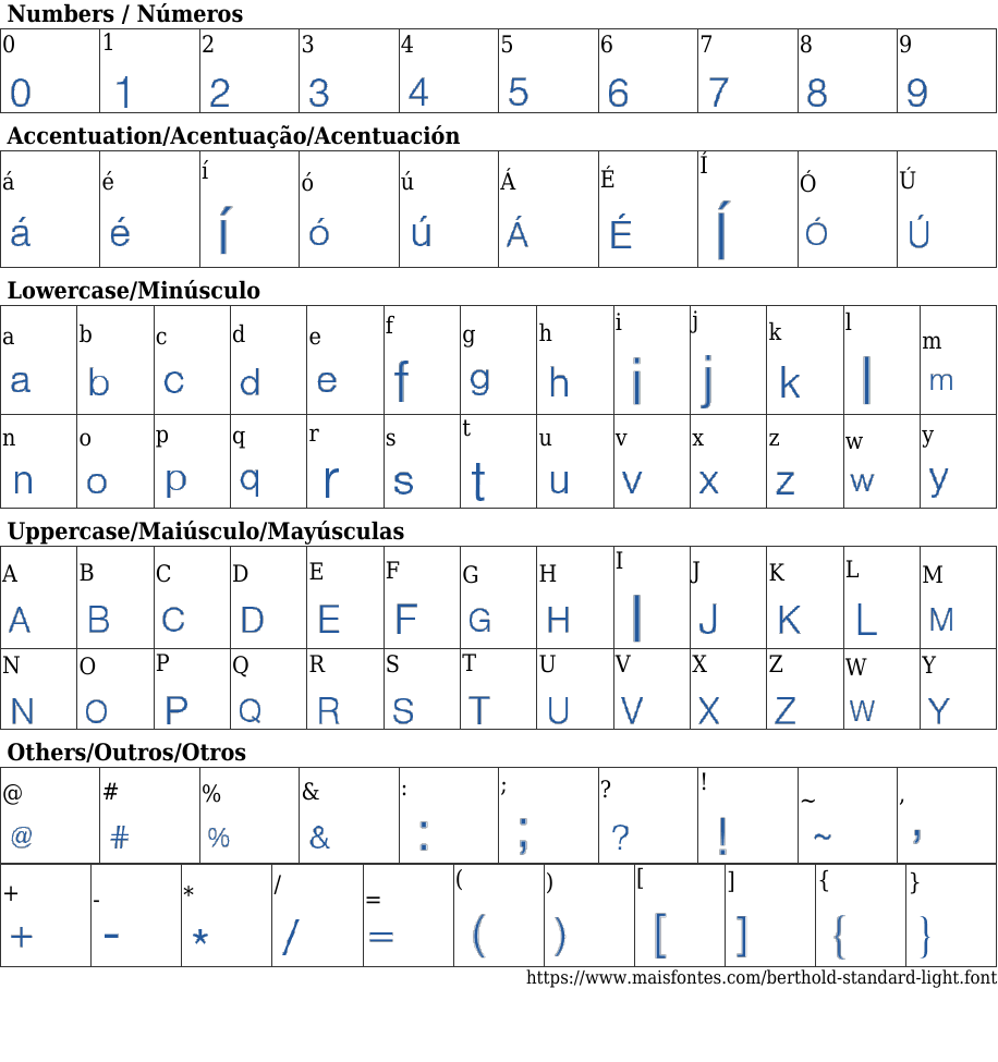 Berthold Standard Light Font: Free Download | MaisFontes