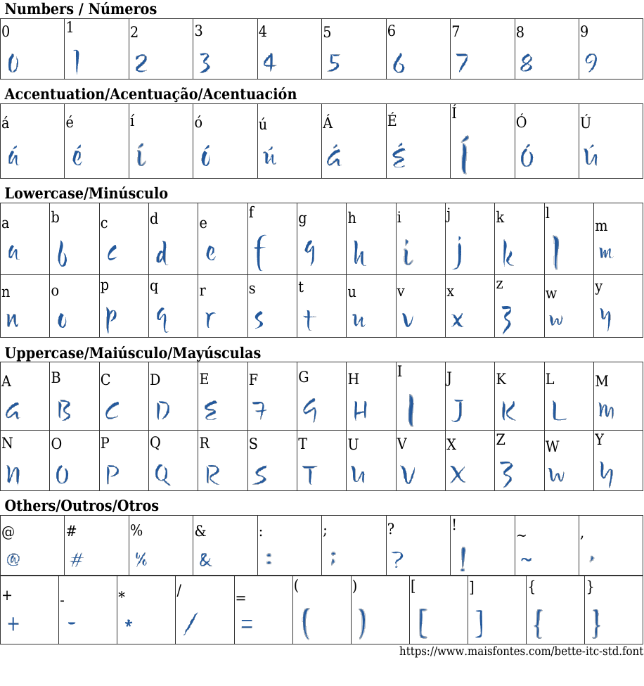 Bette ITC Std: Baixar Fonte Grátis | MaisFontes
