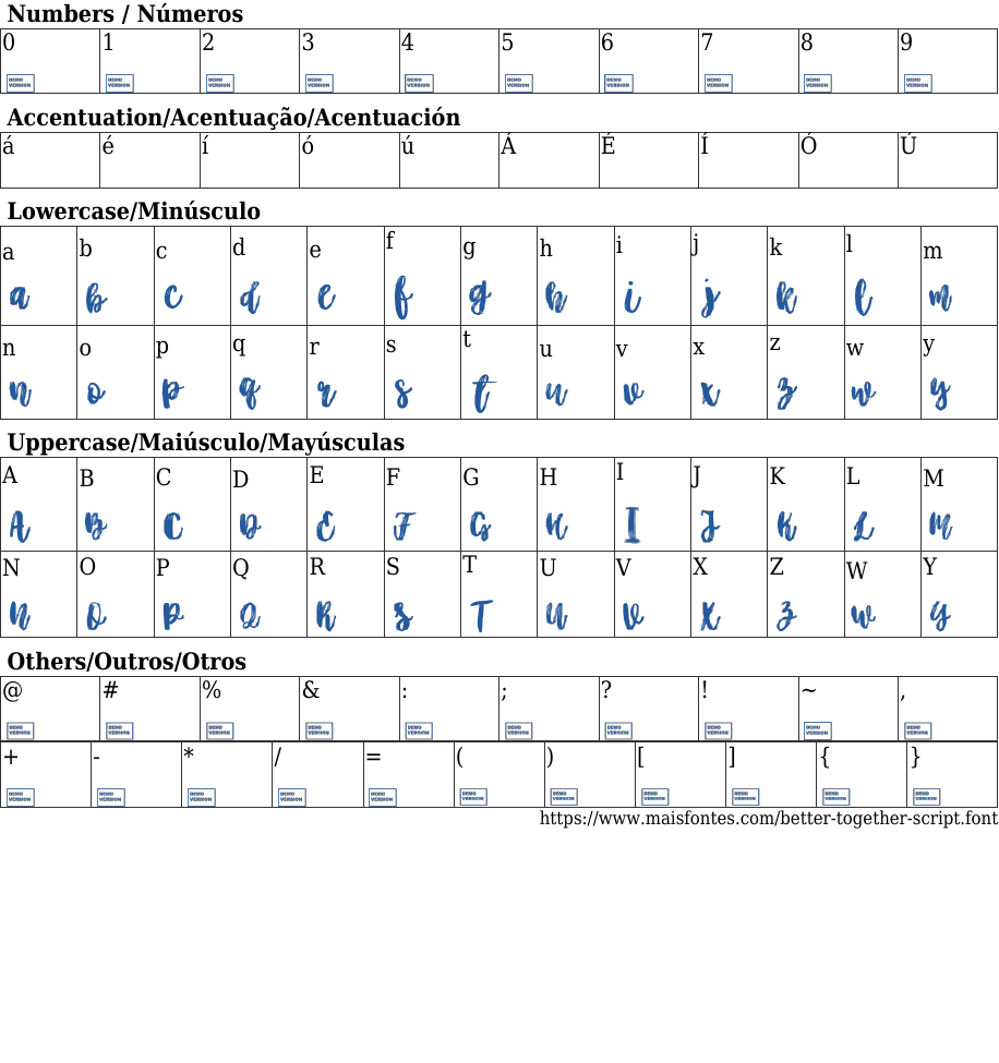 Better Together Script: Free Font Download | MaisFontes