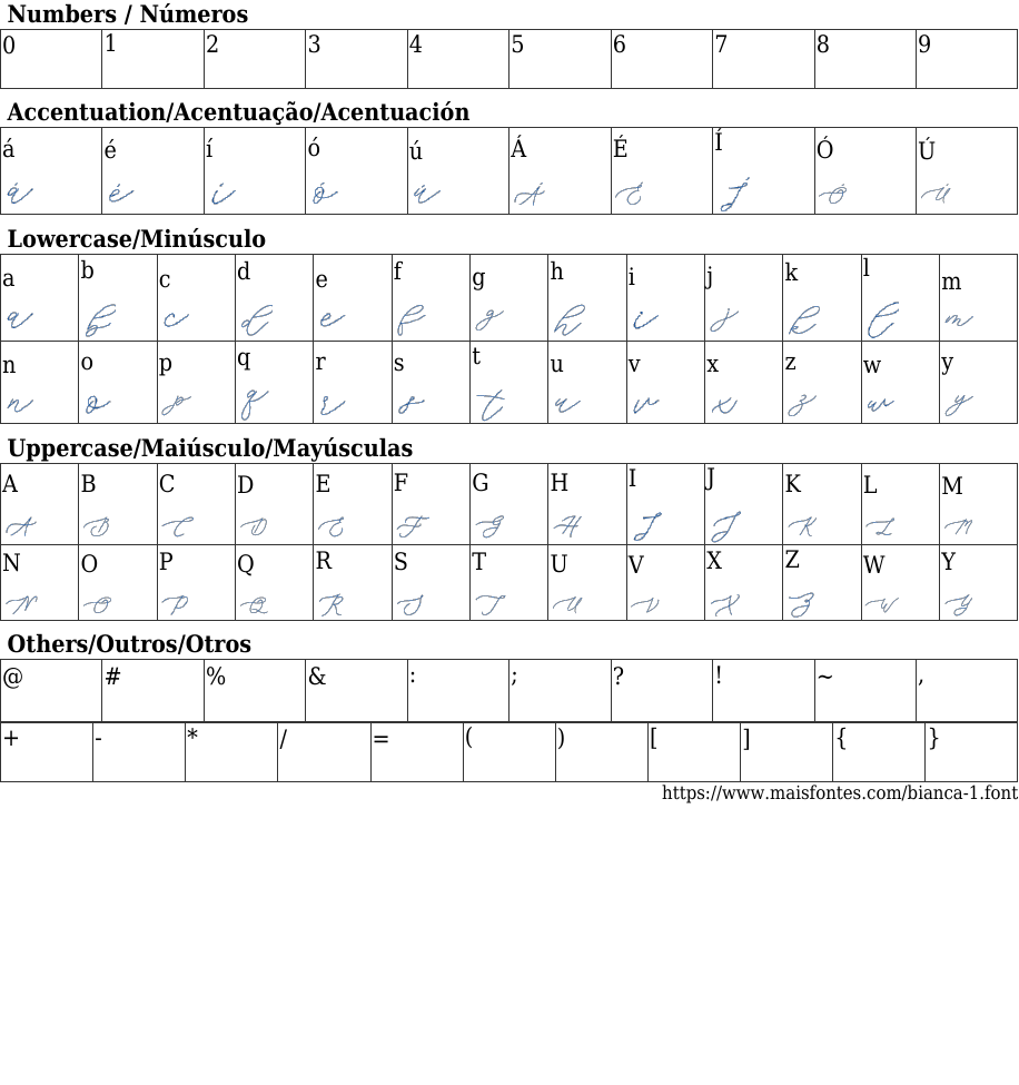 Bianca Signature: Baixar Fonte Grátis | MaisFontes