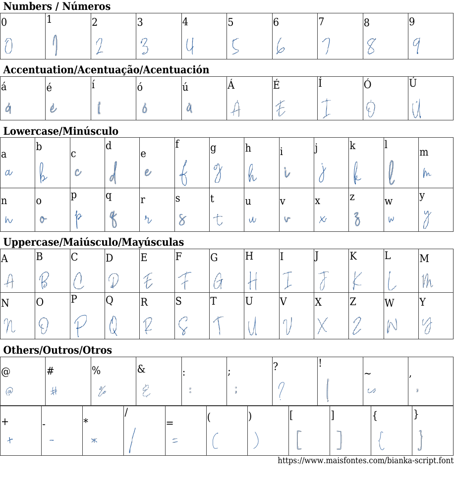 Bianka Script Font: Free Download | MaisFontes