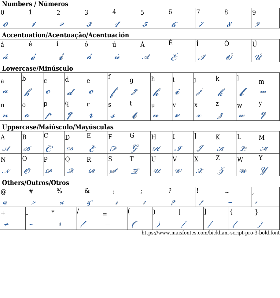 Bickham Script Pro 3 Bold Font: Free Download | MaisFontes