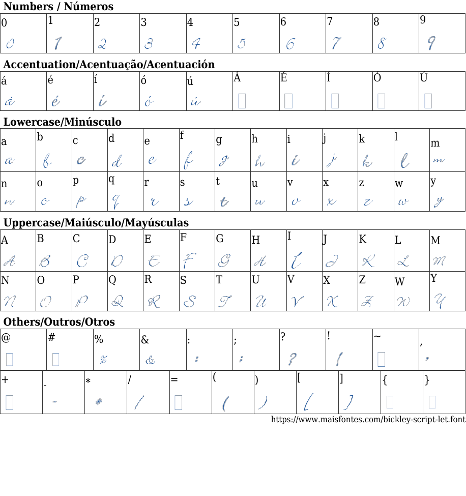 Bickley Script LET: Free Font Download | MaisFontes
