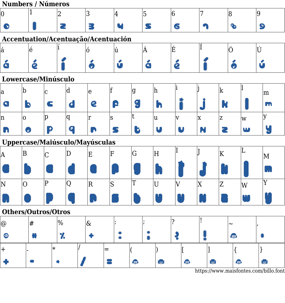 Billo: Free Font Download | MaisFontes