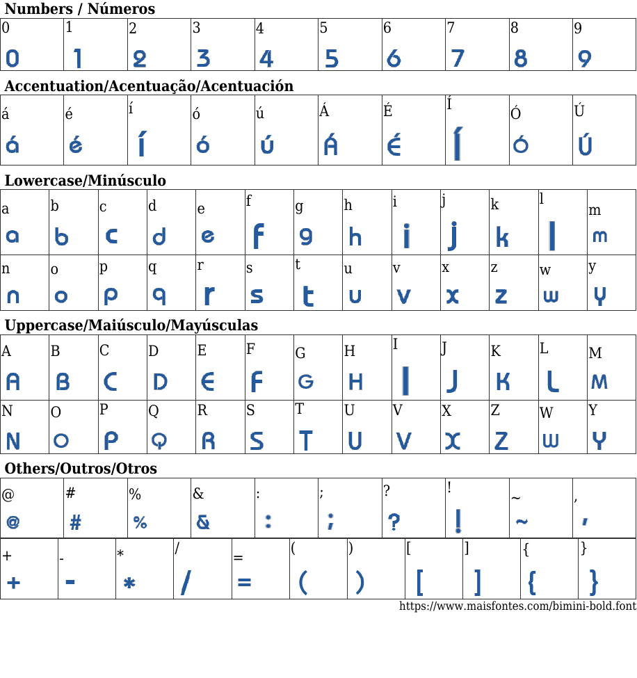 Bimini Bold: Free Font Download | MaisFontes