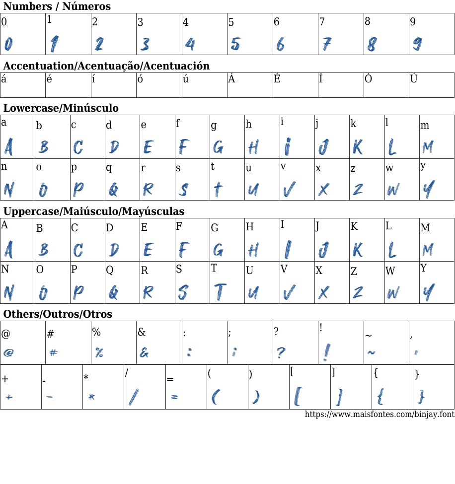 Binjay: Free Font Download | MaisFontes