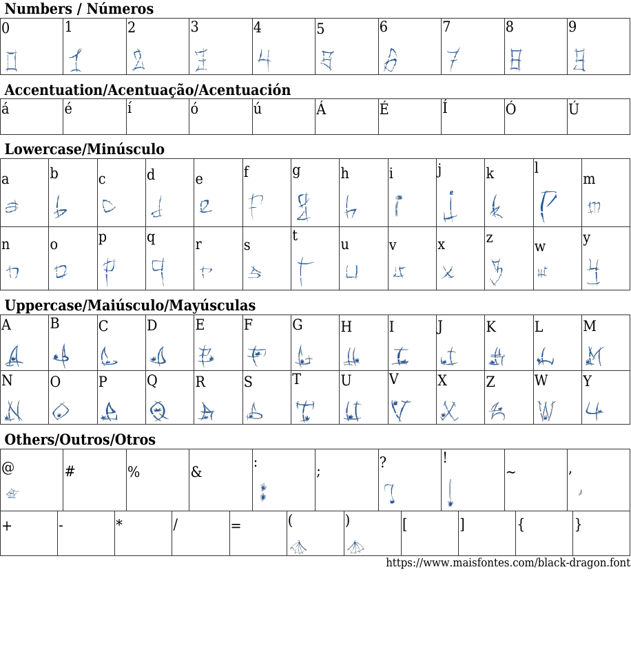 Black Dragon: Free Font Download | MaisFontes