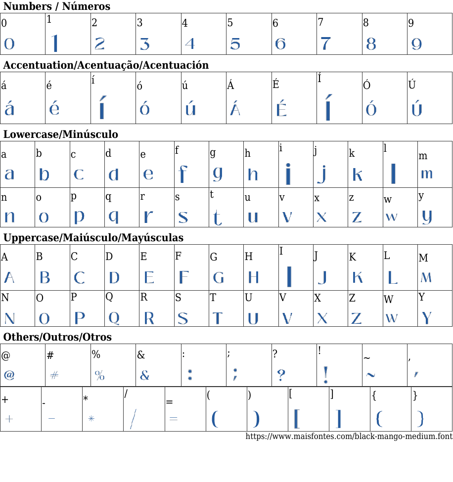 Black Mango Medium: Free Font Download | MaisFontes