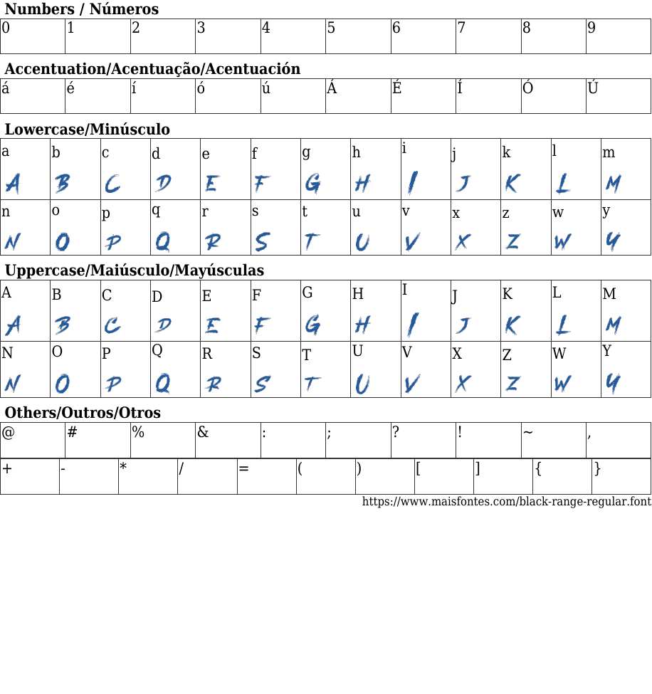 Black Range Regular: Free Font Download | MaisFontes