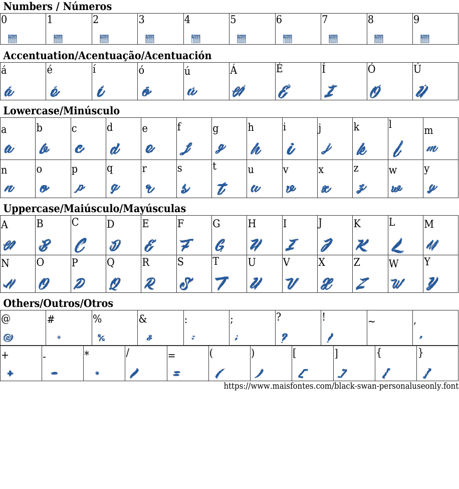 Black Swan Script: Baixar Fonte Grátis | MaisFontes