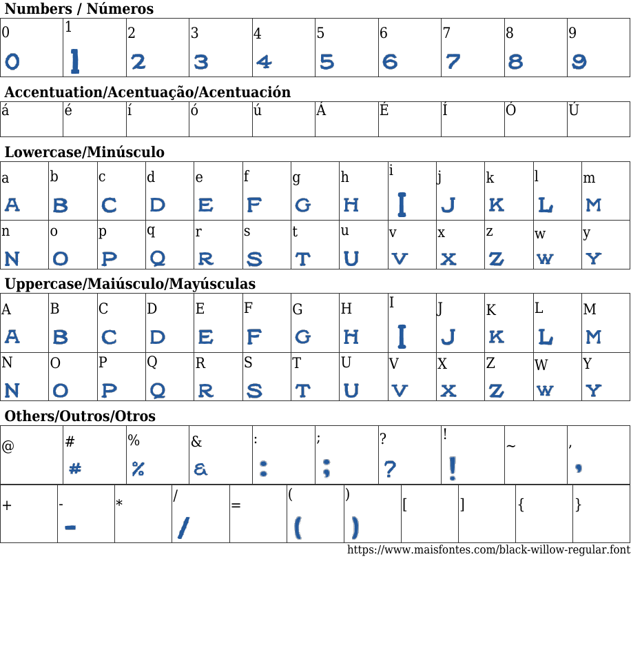 Black Willow Regular: Baixar Fonte Grátis | MaisFontes