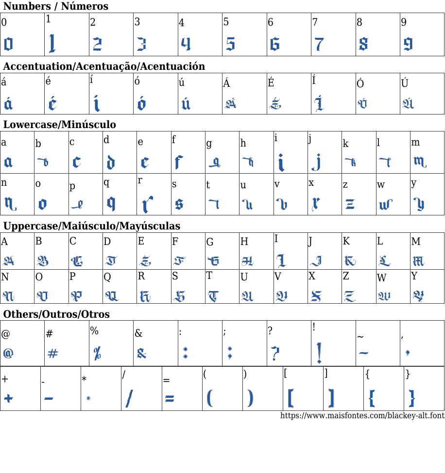 Blackey Alternate: Free Font Download | MaisFontes