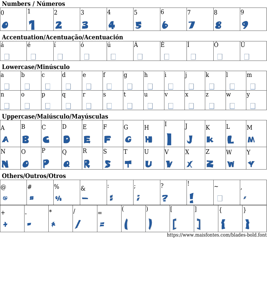BLADES BOLD: Baixar Fonte Grátis | MaisFontes