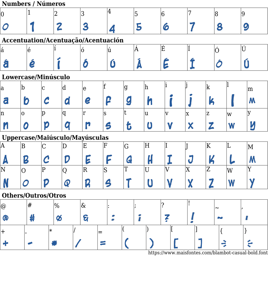 Blambot Casual Bold: Free Font Download | MaisFontes
