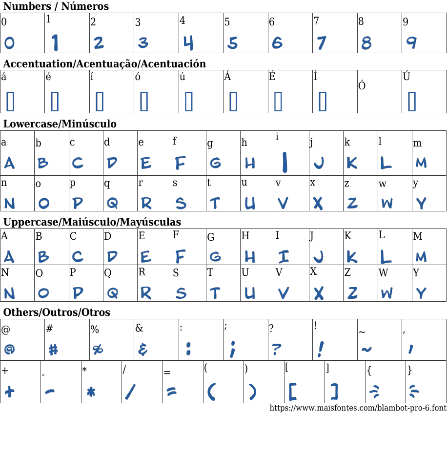 Blambot Pro: Free Font Download | MaisFontes