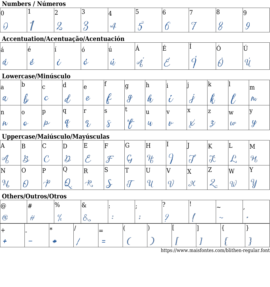 Blithen Regular: Baixar Fonte Grátis | MaisFontes