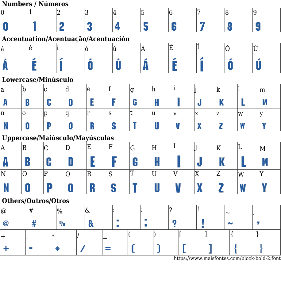 Block Bold: Baixar Fonte Grátis | MaisFontes
