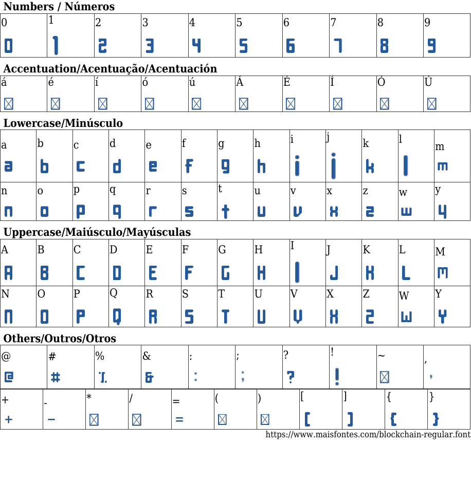 Blockchain Regular: Free Font Download | MaisFontes