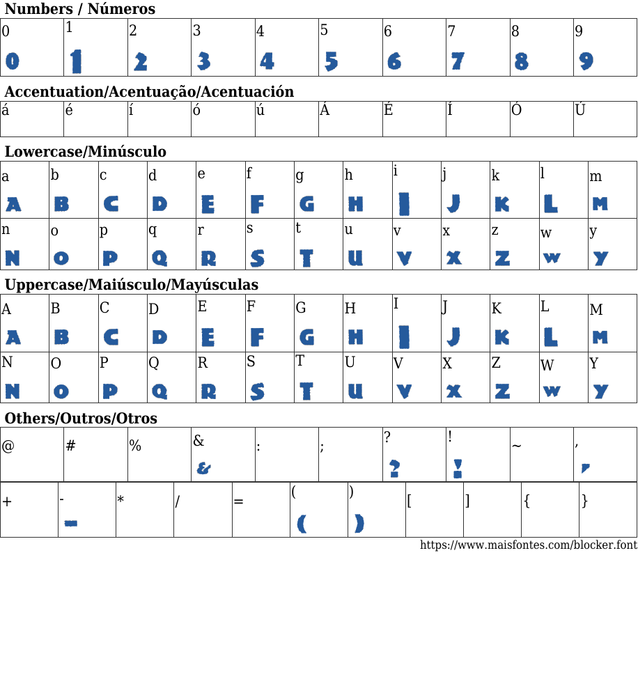 Blocker: Free Font Download | MaisFontes