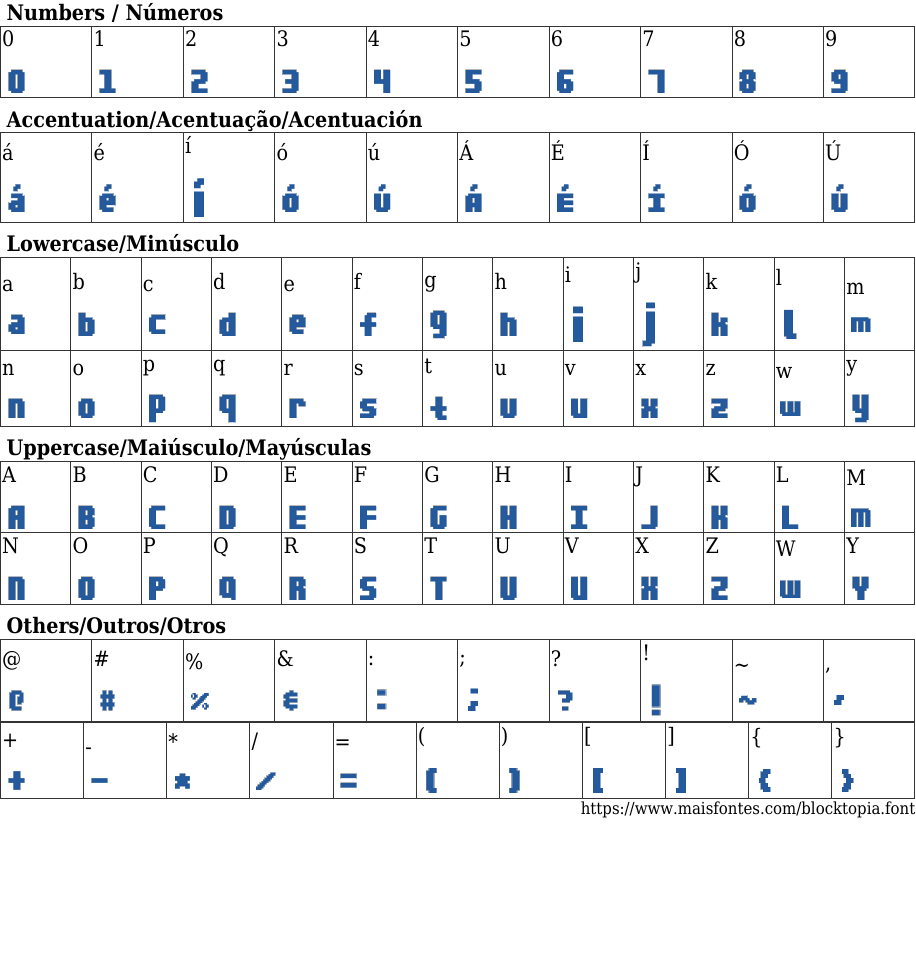 Blocktopia: Baixar Fonte Grátis | MaisFontes