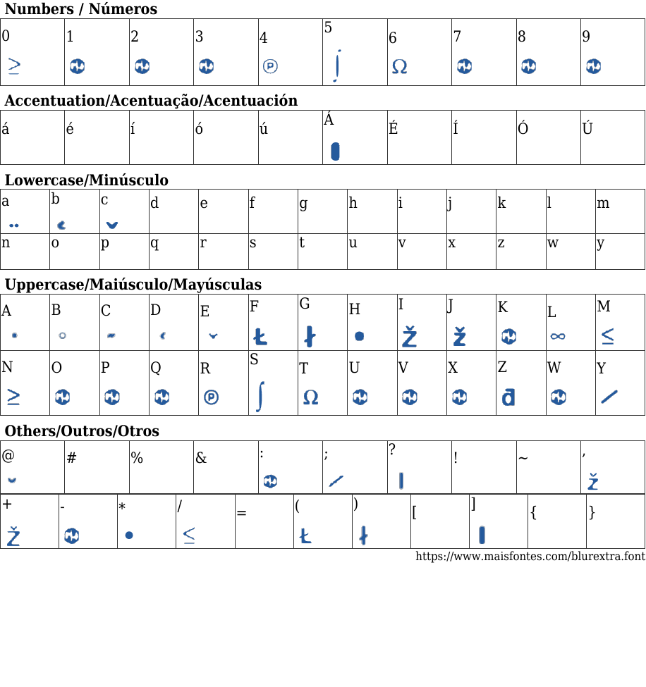 Blur Extra: Free Font Download | MaisFontes