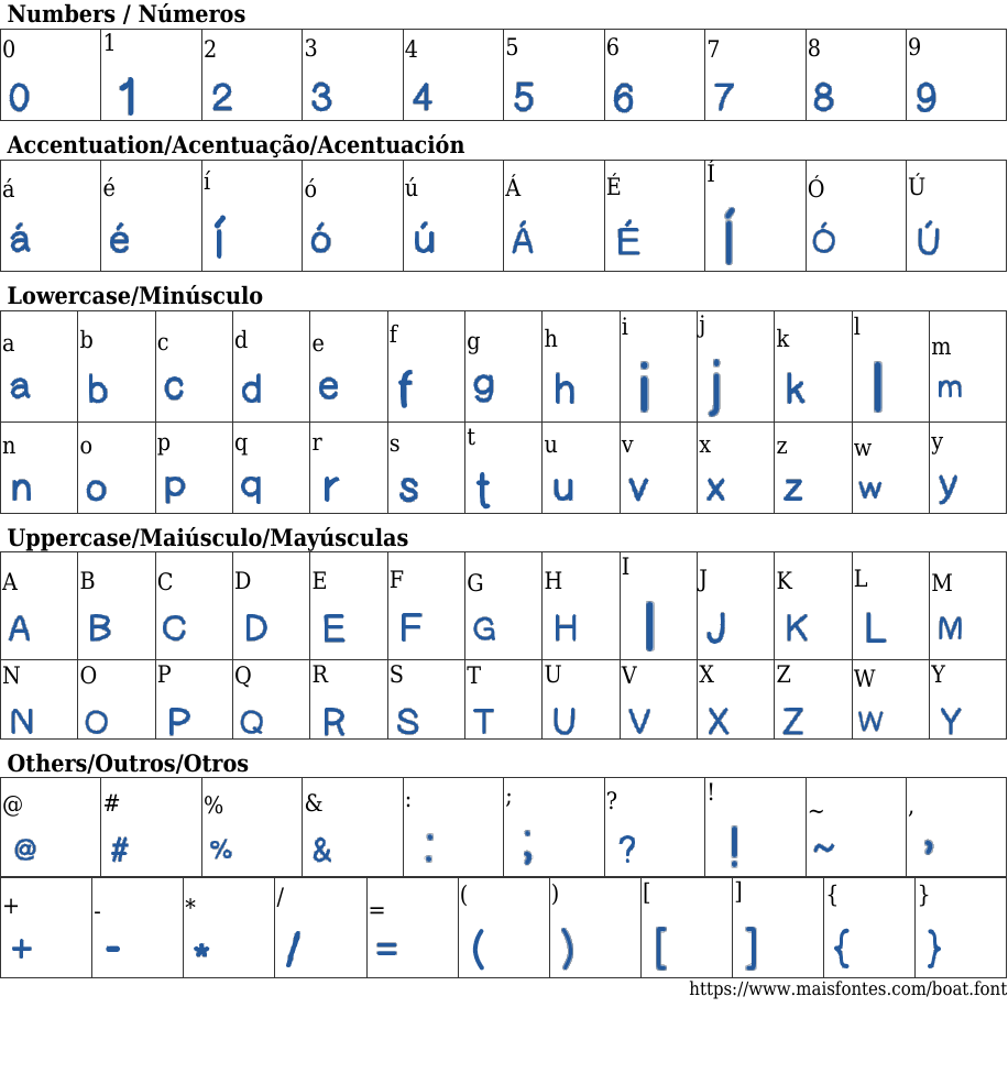 Boat: Free Font Download | MaisFontes