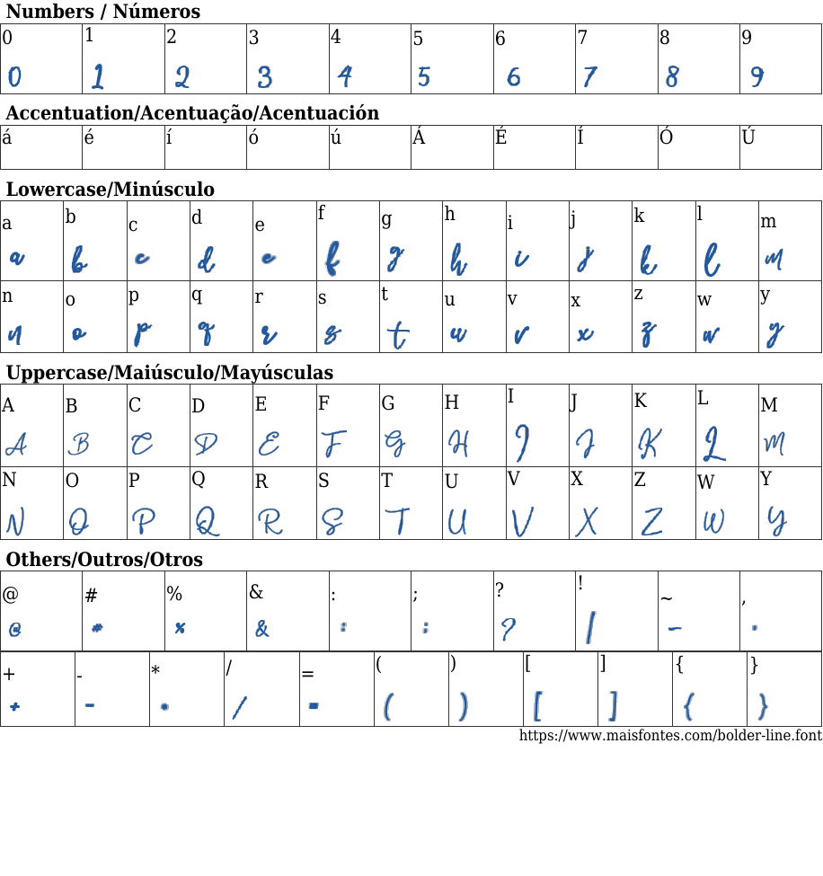 Bolder Line: Baixar Fonte Grátis | MaisFontes