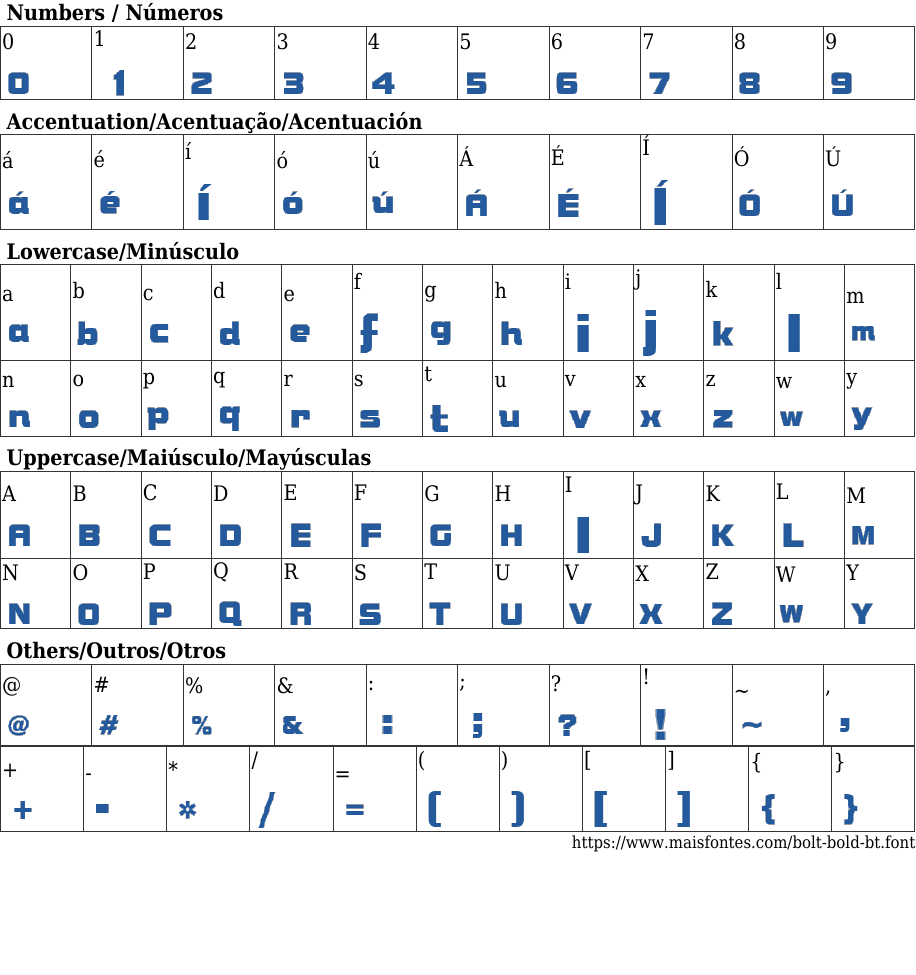Bolt Bold BT: Download Free Font | MaisFontes