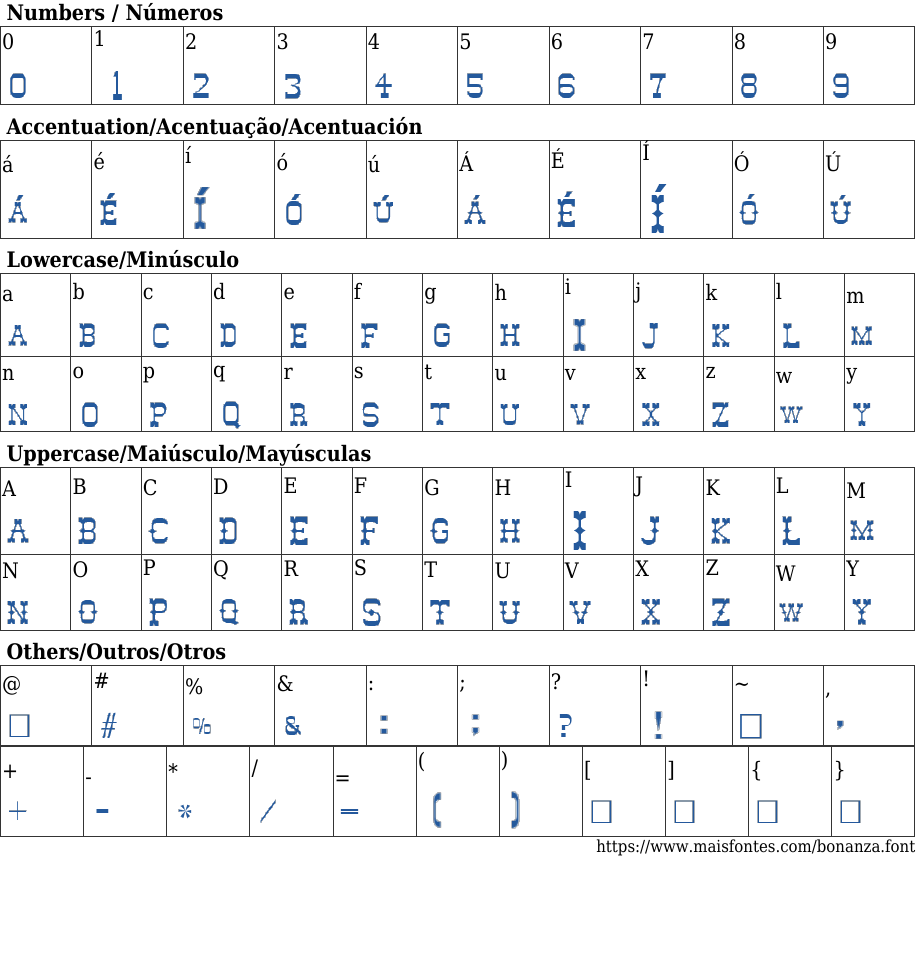 Bonanza: Download Free Font | MaisFontes